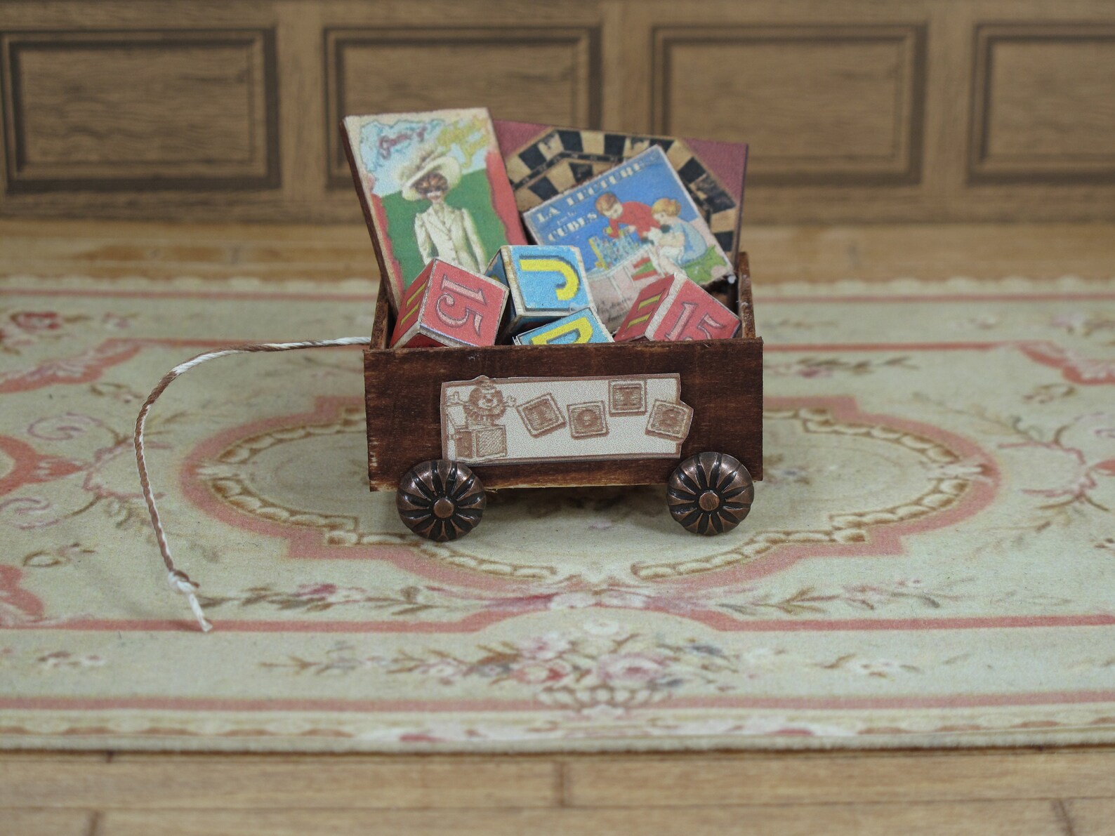 Dollhouse Box Full of Toys Teddy Bear. Dollhouse Miniature | Etsy