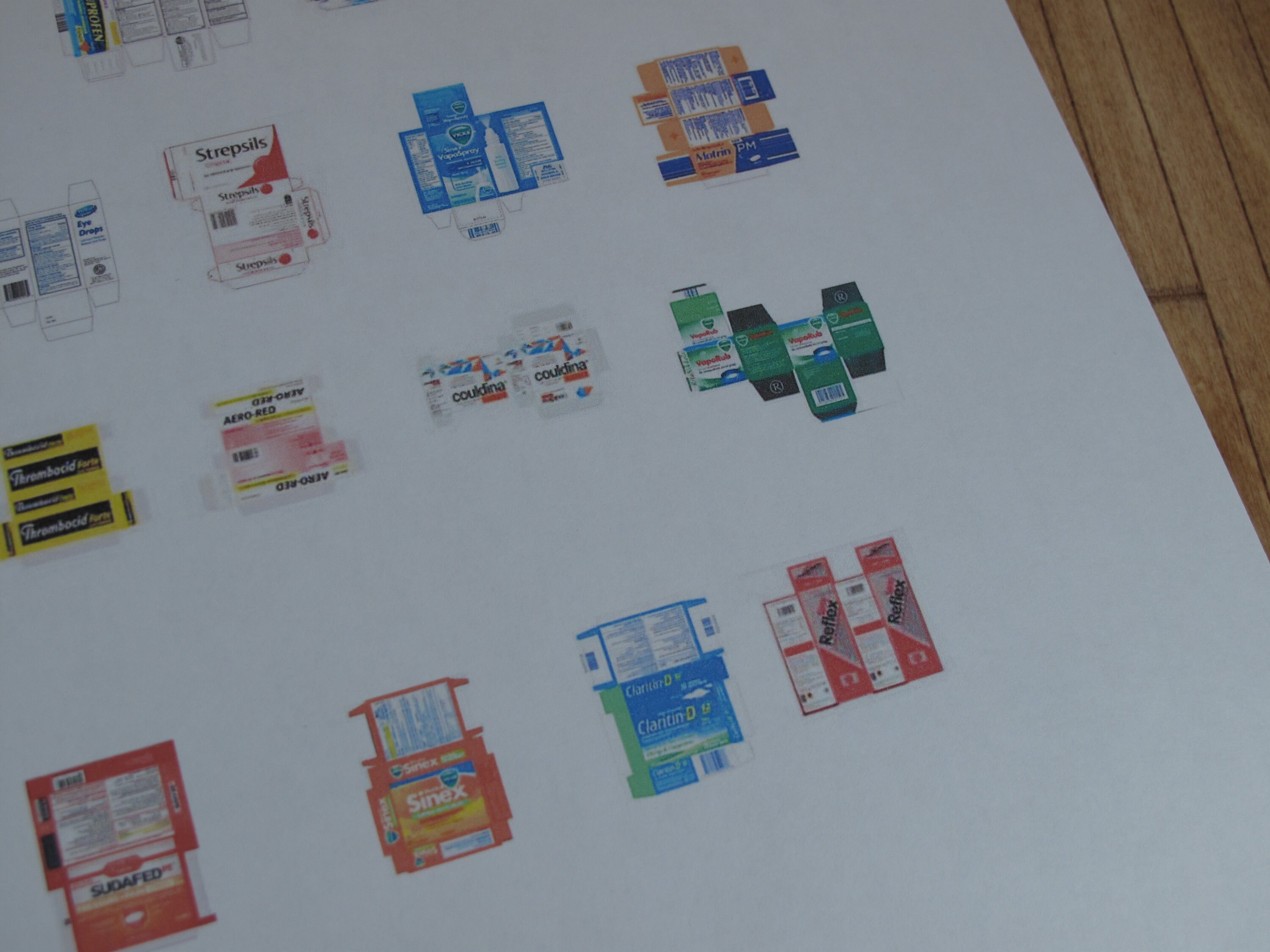 Downloadable Pharmacy Medication Box Prints Diy Set. Dollhouse | Etsy