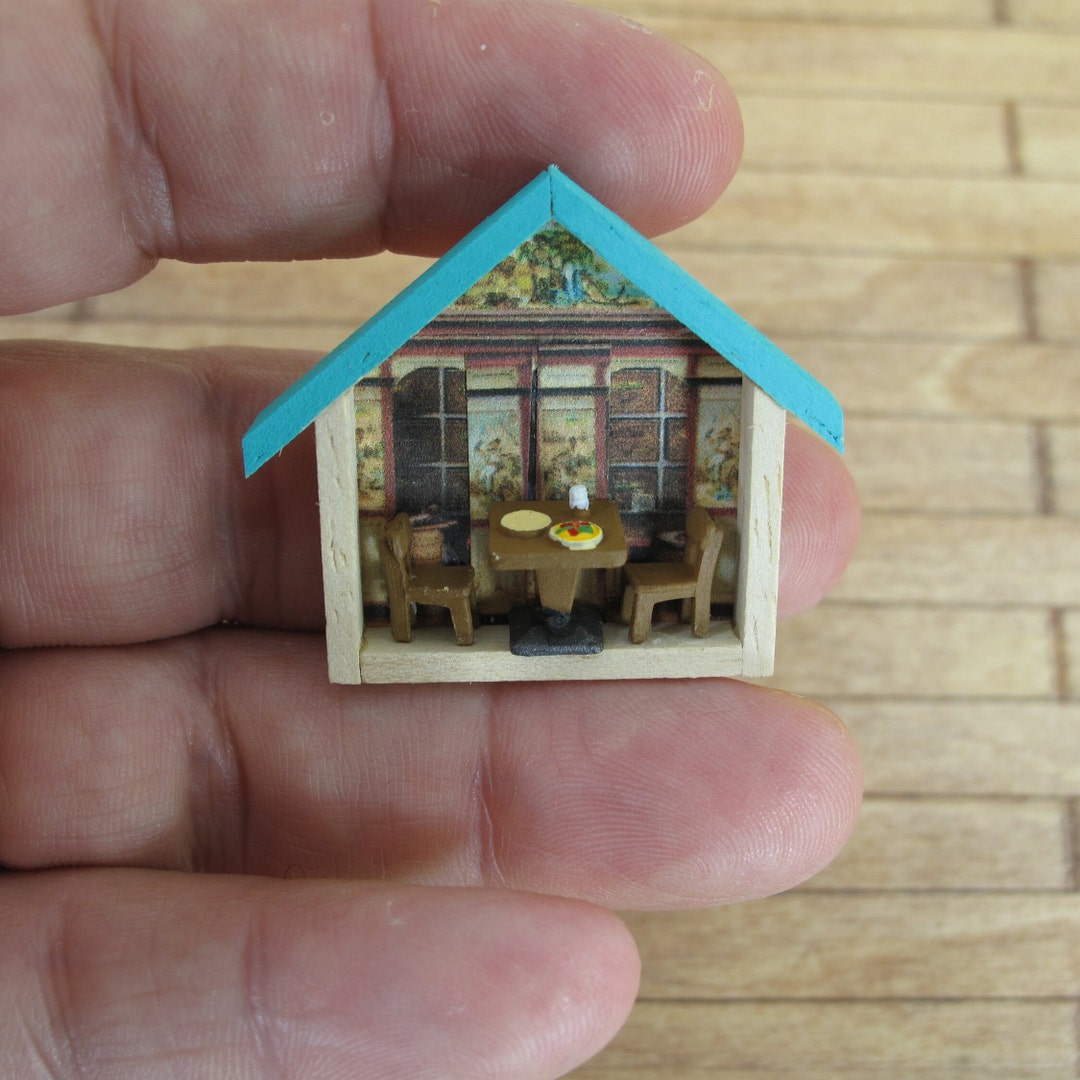 Dollhouse Miniature Micro House Toy .dollhouse Miniature Children Toys ...