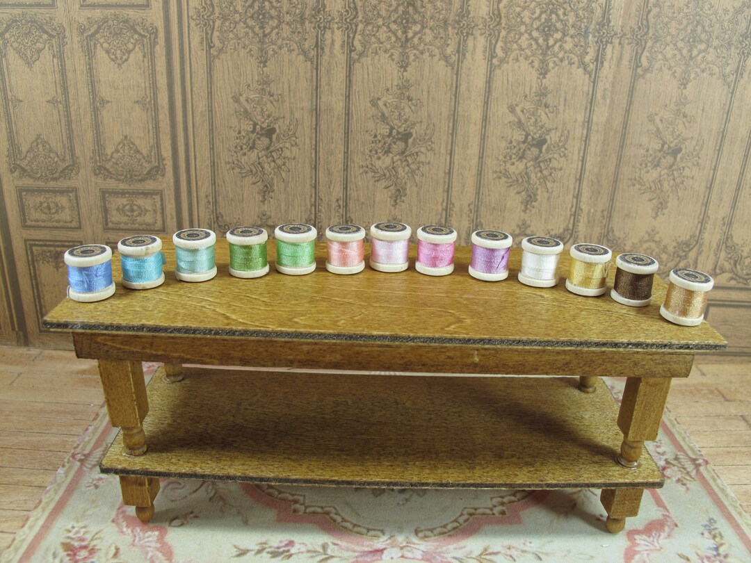 NEW Miniature Clasic Lace Spools Sewing and Haberdashery Accessories 1: ...