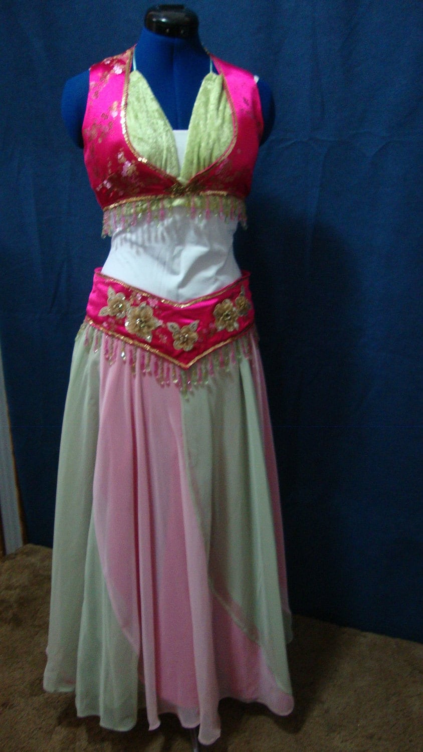 Belly Dancing Gypsy Costume - Etsy