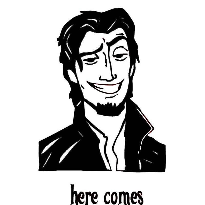 Flynn Rider Poster - Etsy