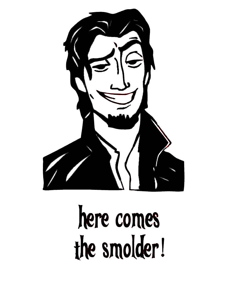 Flynn Rider - Here Comes the Smolder - SVG Cutting File - Digital ...