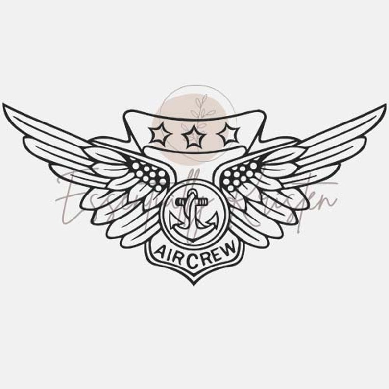 USMC Air Crew Wings SVG, Marines PNG, Cricut, Silhouette - Etsy
