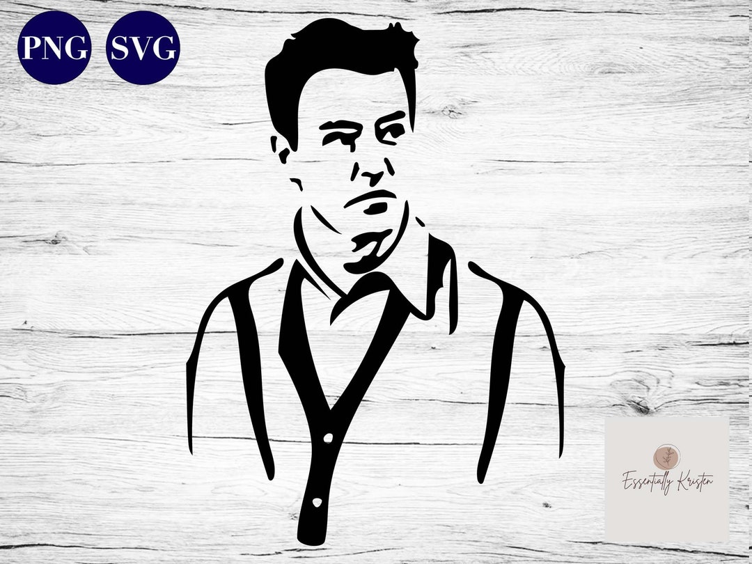 Chandler Bing Friends SVG PNG, Cricut Cut File (digital File) - Etsy