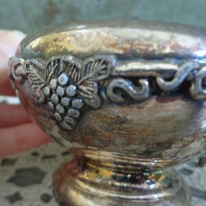 Vintage Silverplate Trophy Antique Loving Cup Silver Sugar Bowl Lipman ...