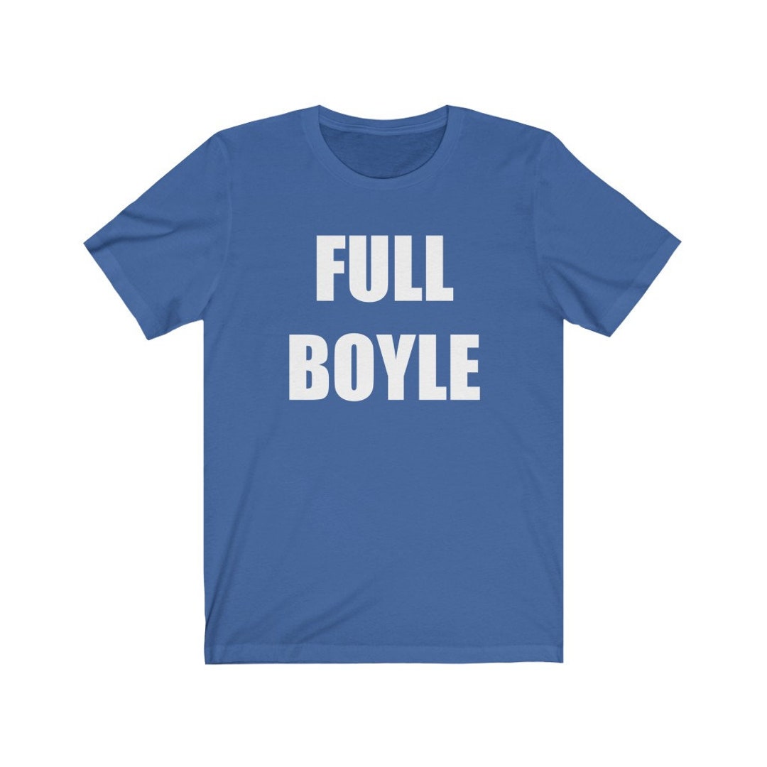 Full Boyle | Brooklyn 99 Shirt | Bella + Canvas Unisex Jersey Short ...