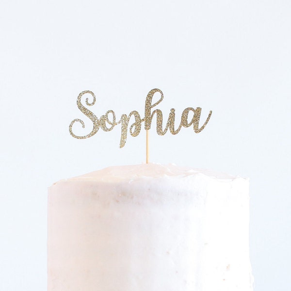 Name Cake Topper - Etsy