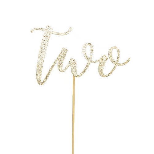 Two Cake Topper Second Birthday 2nd Birthday Birthday - Etsy
