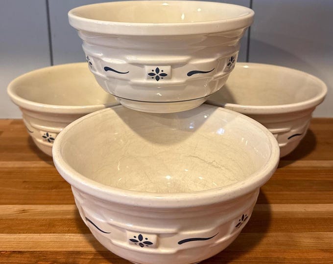 Longaberger Set of 4 Bowls - Etsy