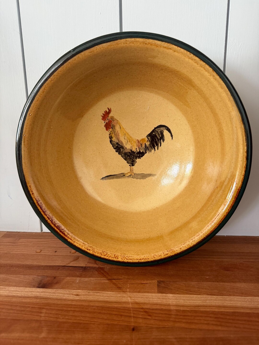 Robert Gordon Australian Pottery Rooster Serving Bowl - Etsy