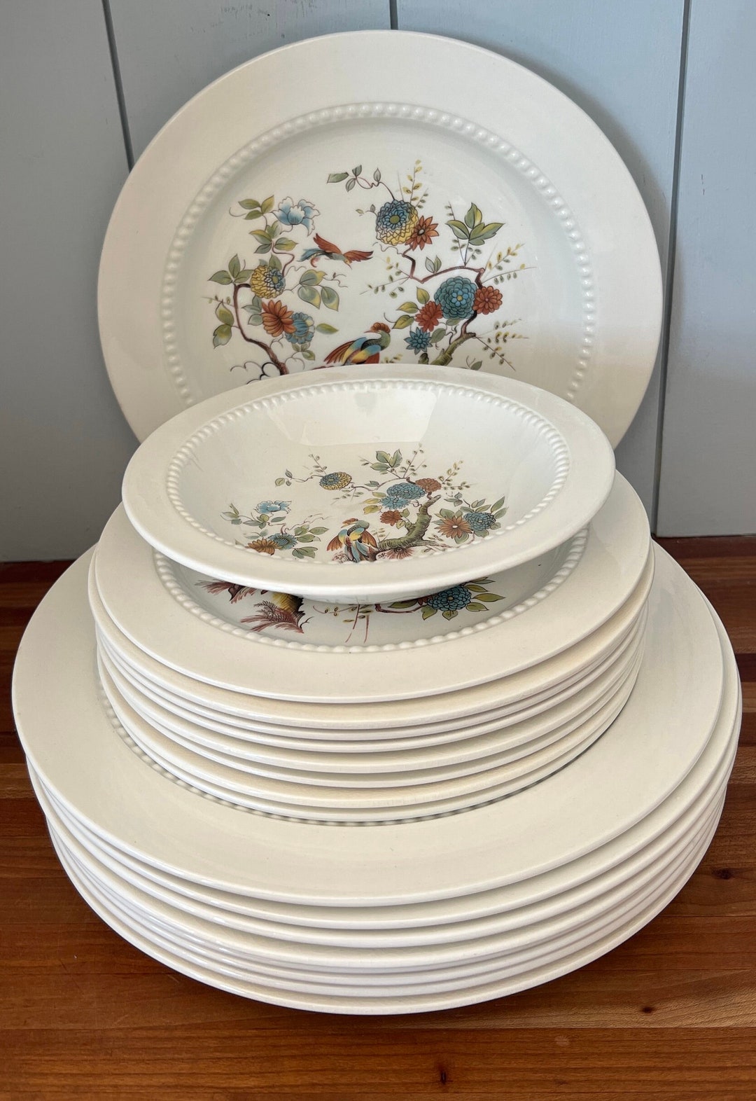 Royal Cauldon Bristol Ironstone Paradise Lot( Englands Oldest Pottery ...