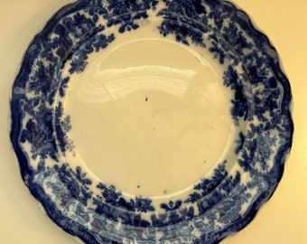 Flow Blue Plate - Etsy