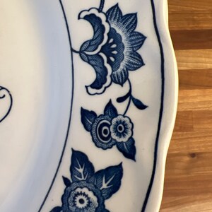 Blue Bonnet Ironstone Dinner Plates sold in Sets of 2 10 Available - Etsy