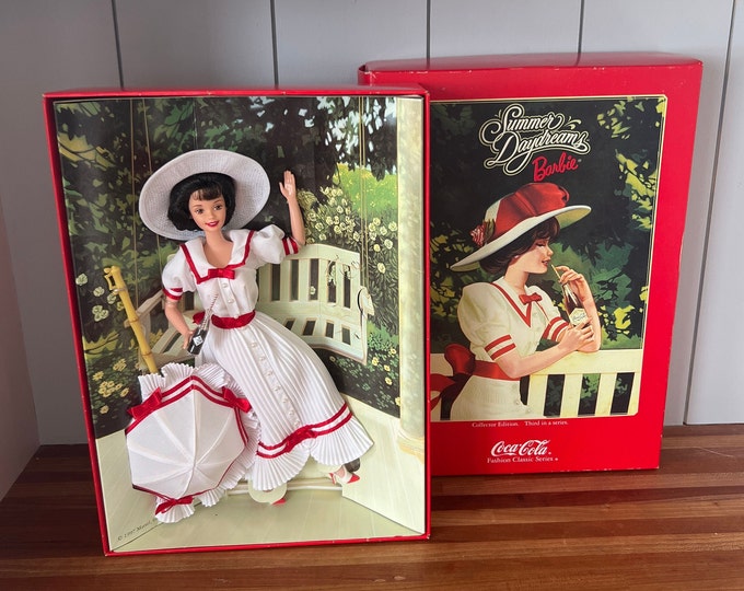 1997 Coca Cola Barbie Doll - Etsy