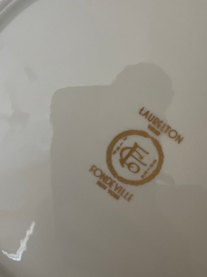 Laurelton Gold Dinner Plates Sold in Sets of Four - Etsy