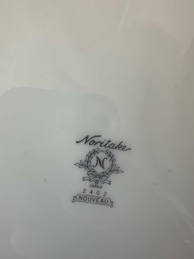 Noritake Nouveau Dinner Plates ( Set of 2) - Etsy