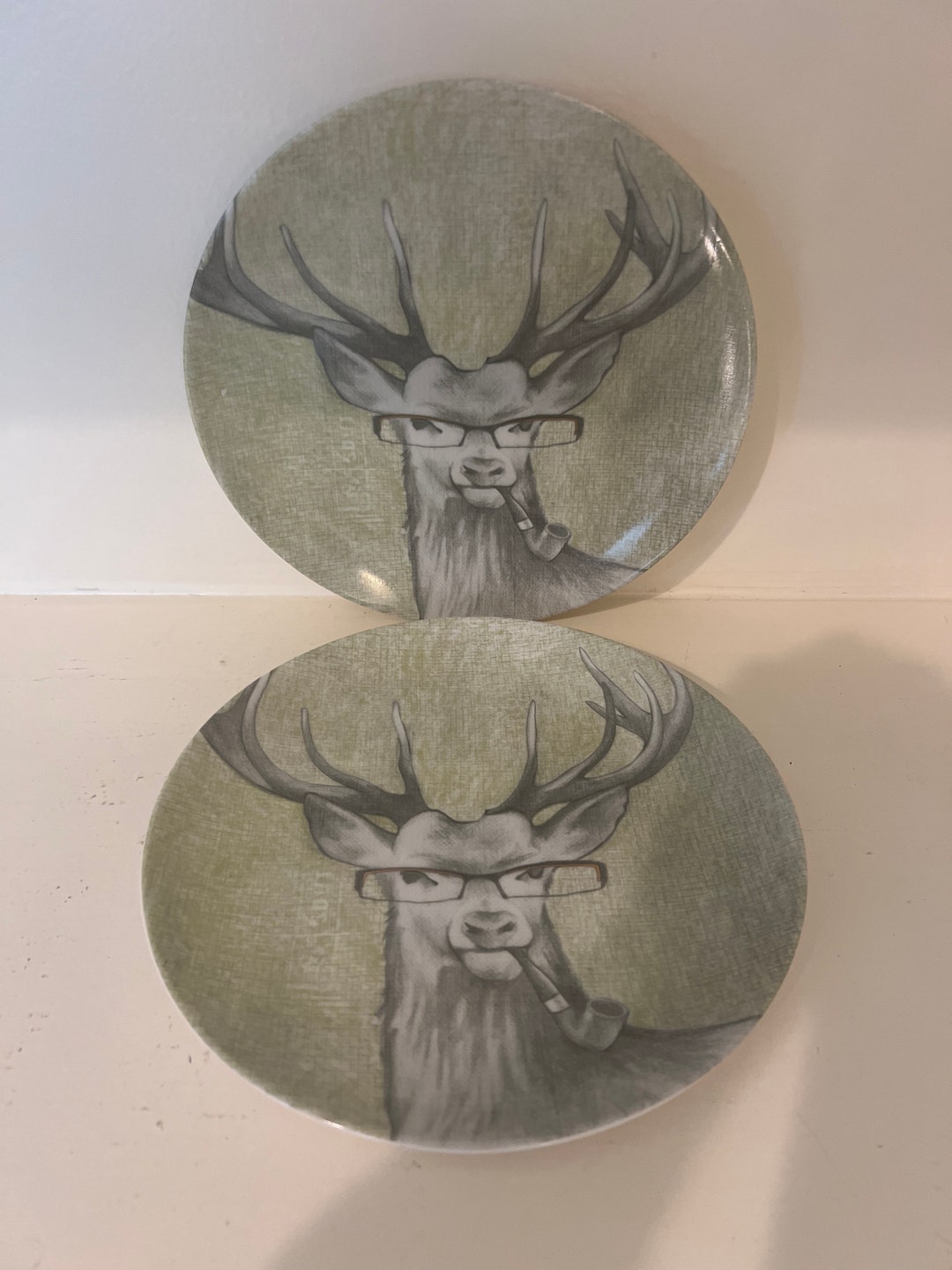 Eric and Eloise Buck Plates set - Etsy