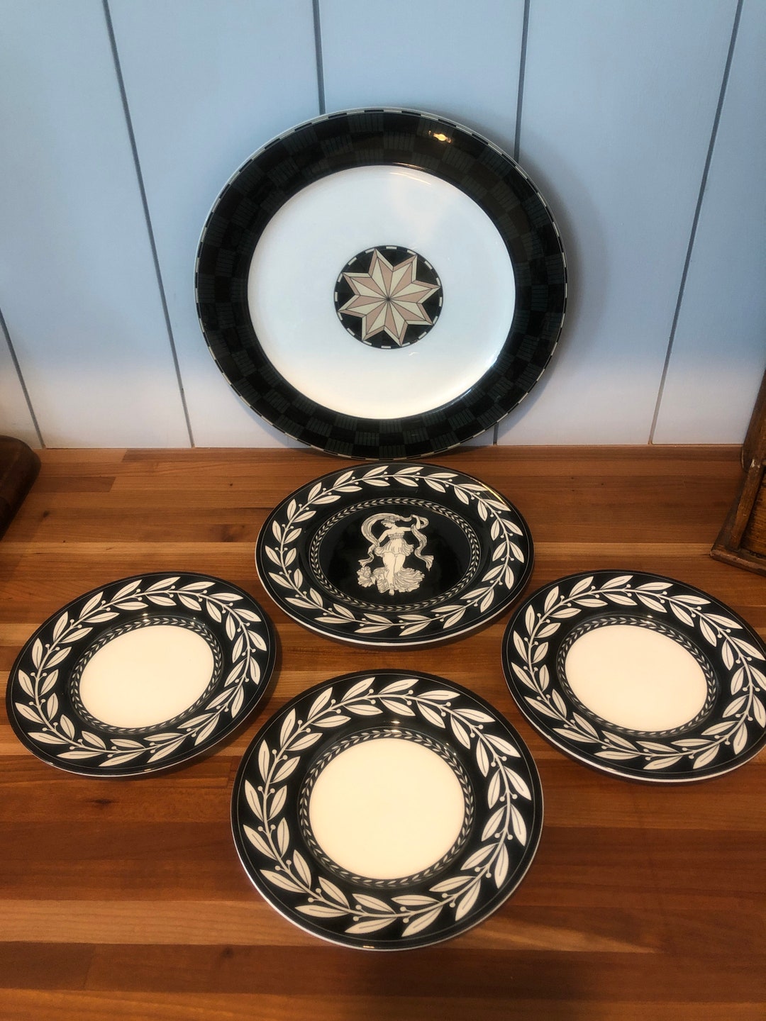 Victoria Beale Olympia Place Dinner Plate, Salad Plate, 3 Bread Plates ...