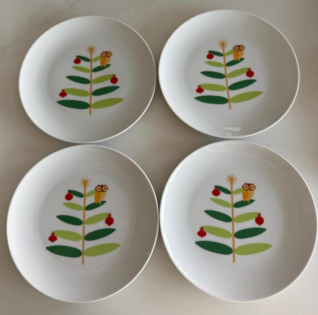Rachel Ray Holiday Hoot ( Set of Four) - Etsy