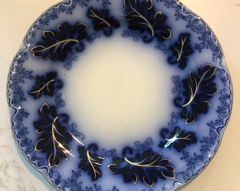 Flow Blue Plate | Etsy