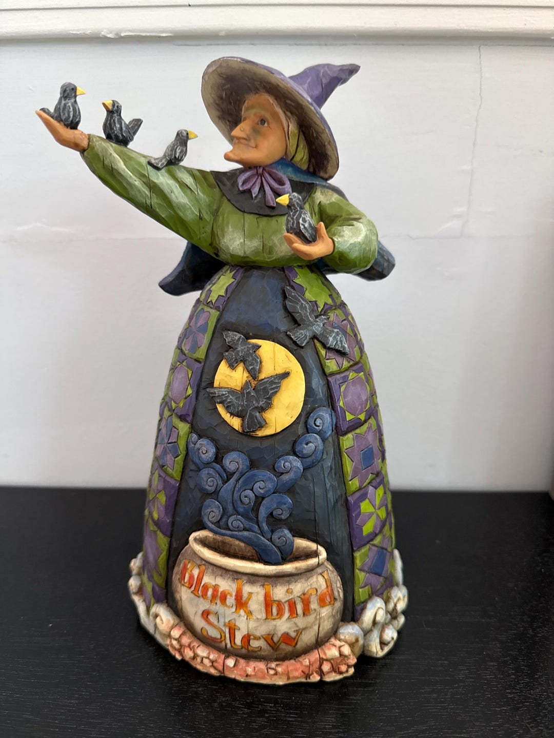 Jim Shore Halloween “black Bird Stew” - Etsy