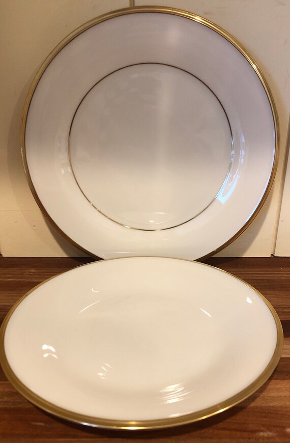Two Lenox Eternal Plates - Etsy