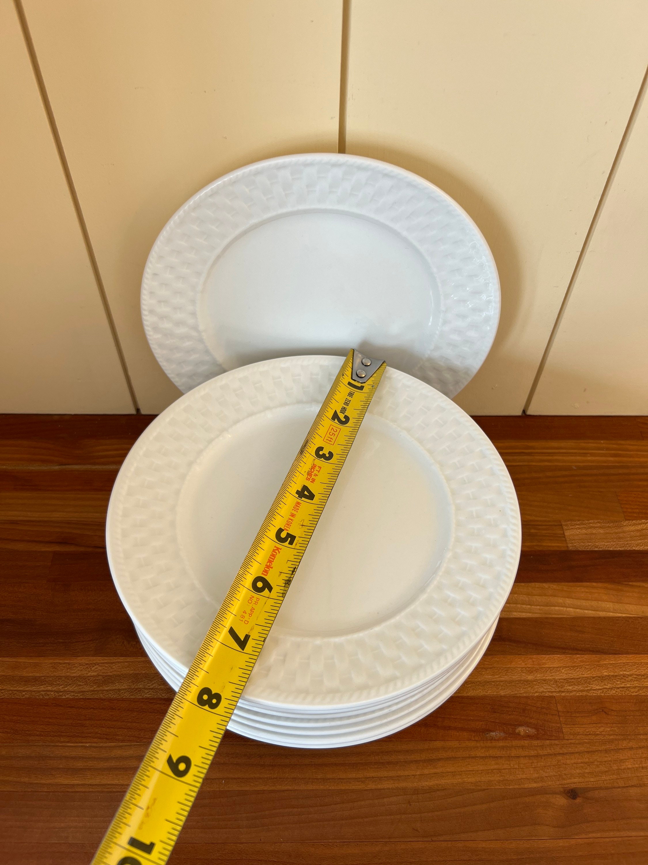 Wicker Oneida Luncheon Plates ( Sold in Sets of Four) 12 Available - Etsy