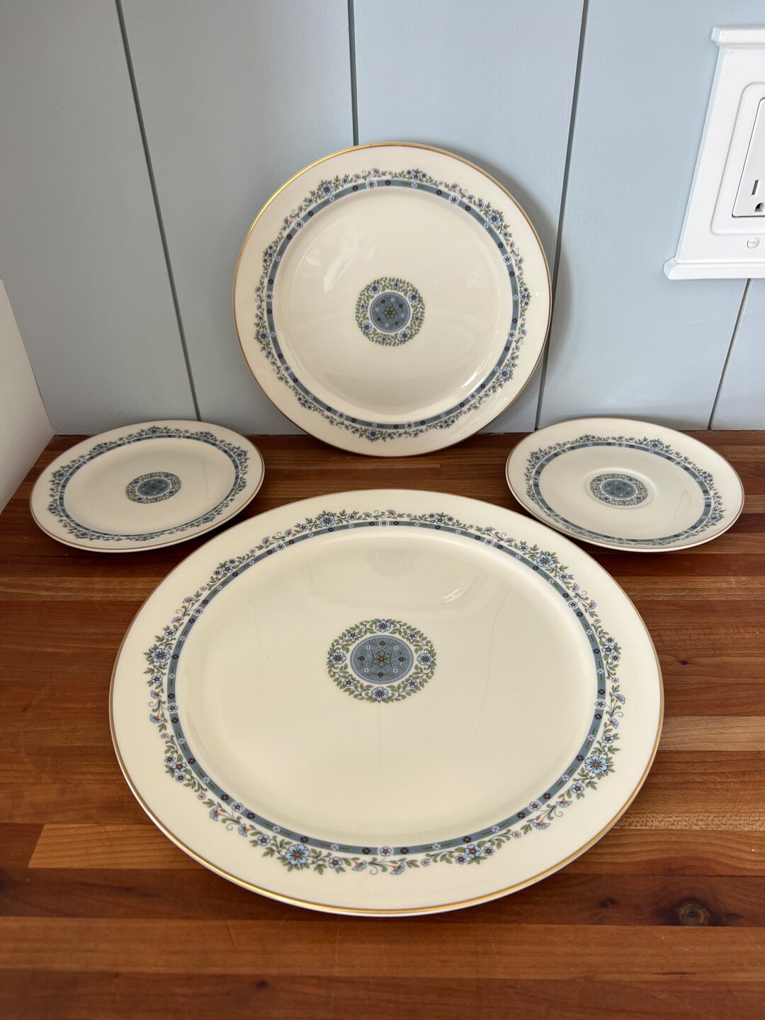 Pickard Fleurette Place Setting - Etsy