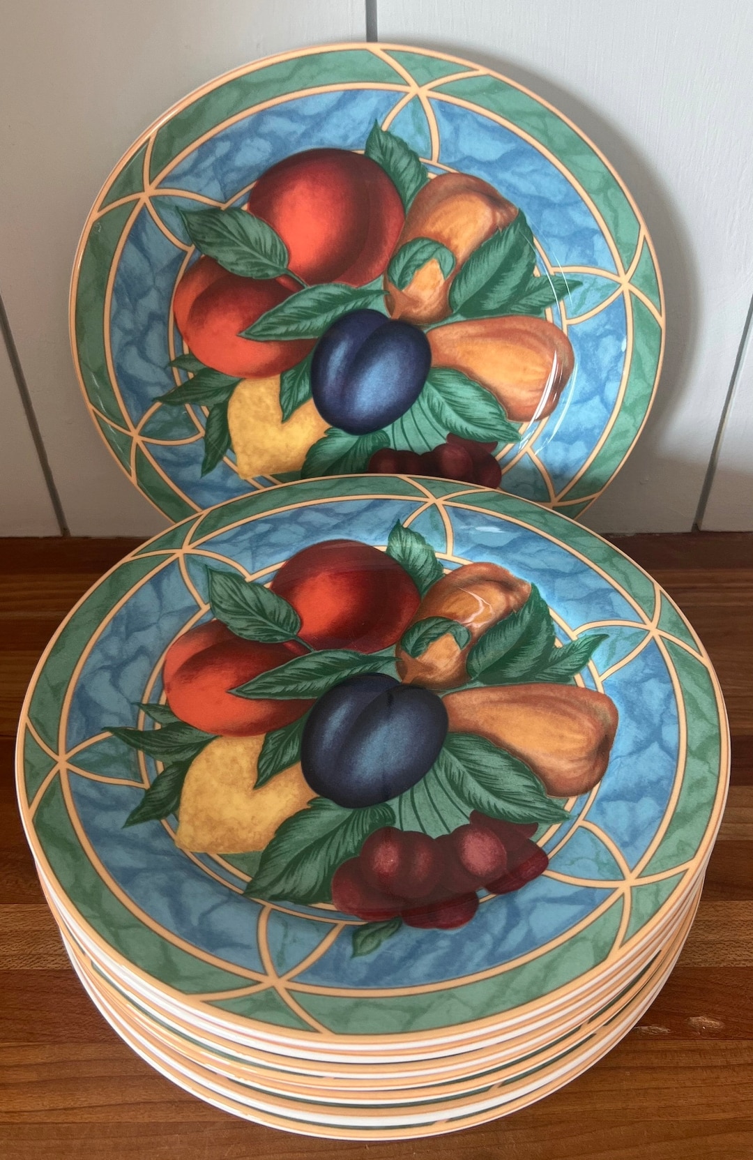 Casual Victoria Beale Forbidden Fruit Lunch Plates ( Set of 4) 8 ...