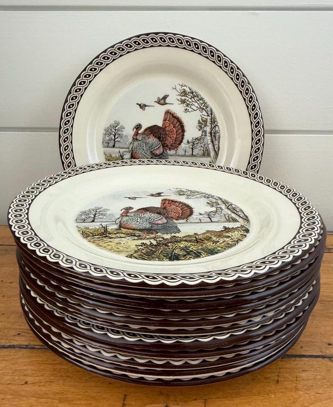 Legend Thanksgiving Turkey Lunch Plates ( Sold in Sets of 4) 3 Sets ...