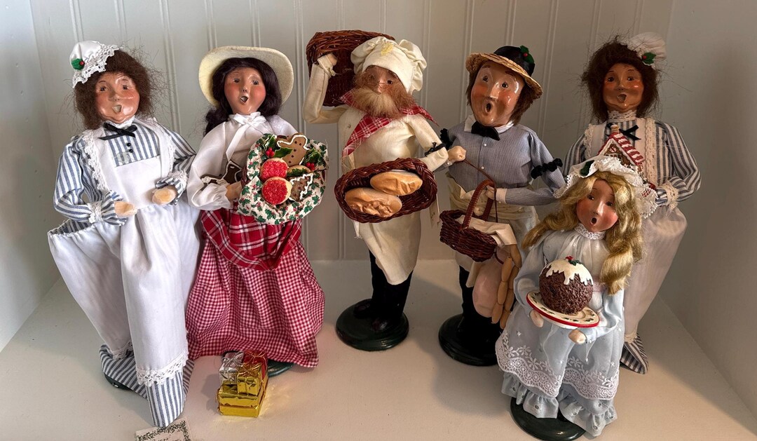 Byers Choice Carolers/ Chefs /set of 6 - Etsy