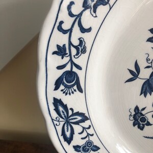 Large Blue Bonnet Ironstone Platter - Etsy