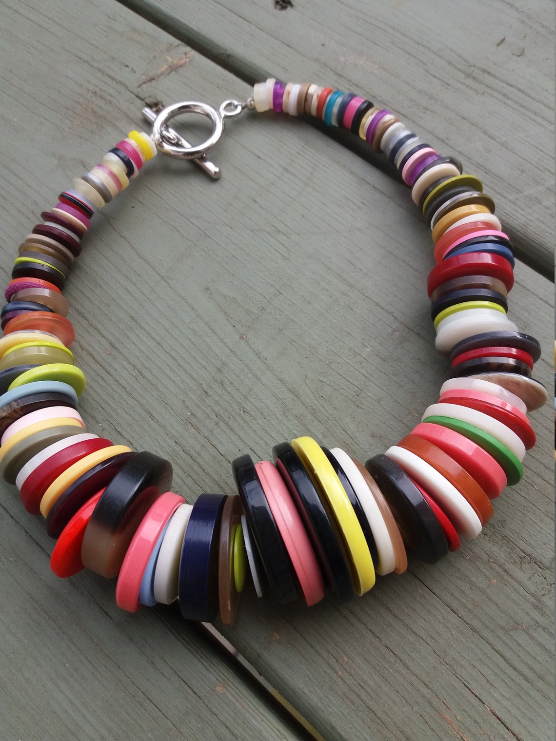 Button Necklaces! - Etsy