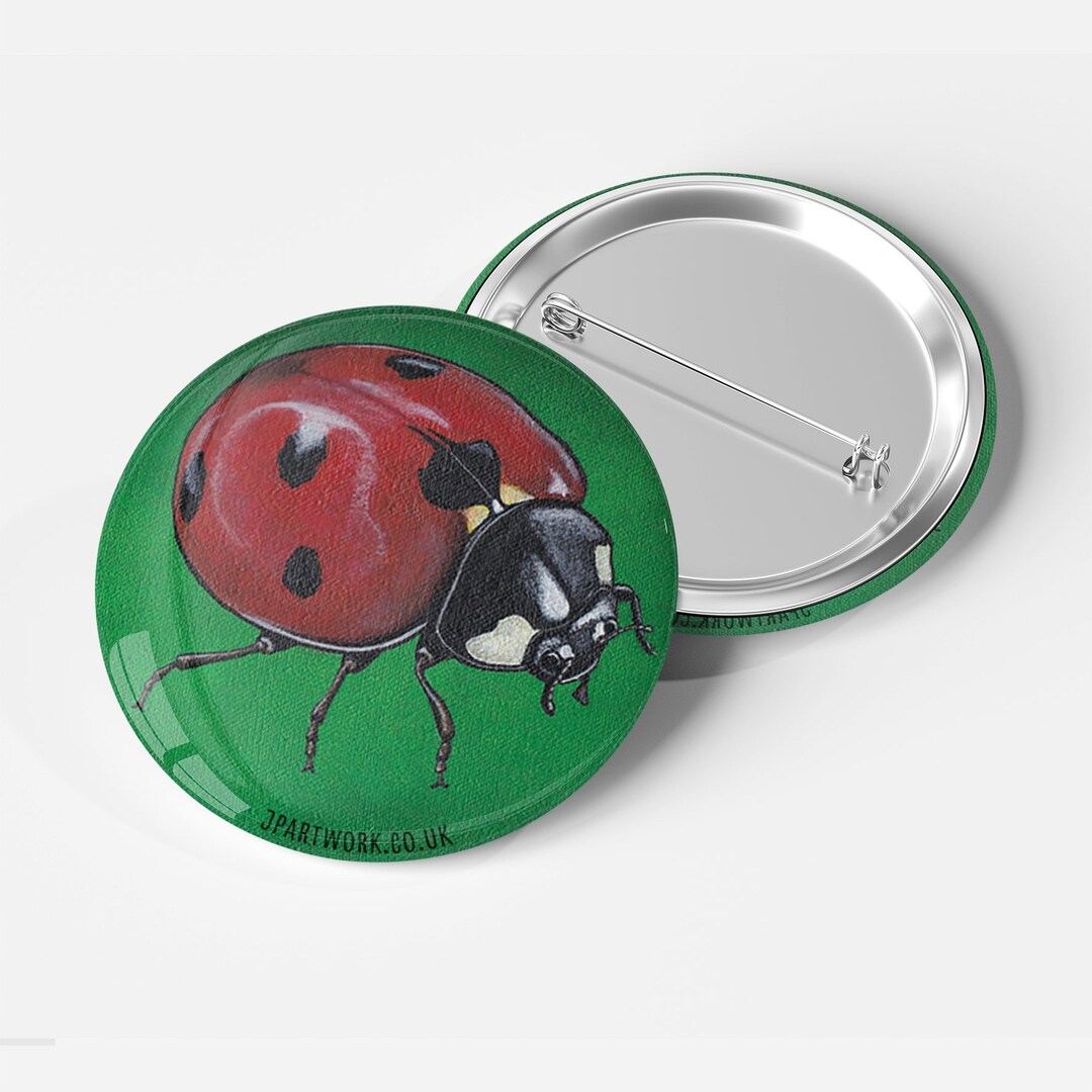 Ladybird Badge, Ladybug Badge, Bug Badge, Ladybird Gifts, Ladybug Gifts ...