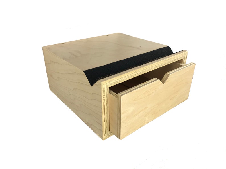 The D-town Bike Shelf™ W/ Drawer // Bike Rack // Bike Wall | Etsy