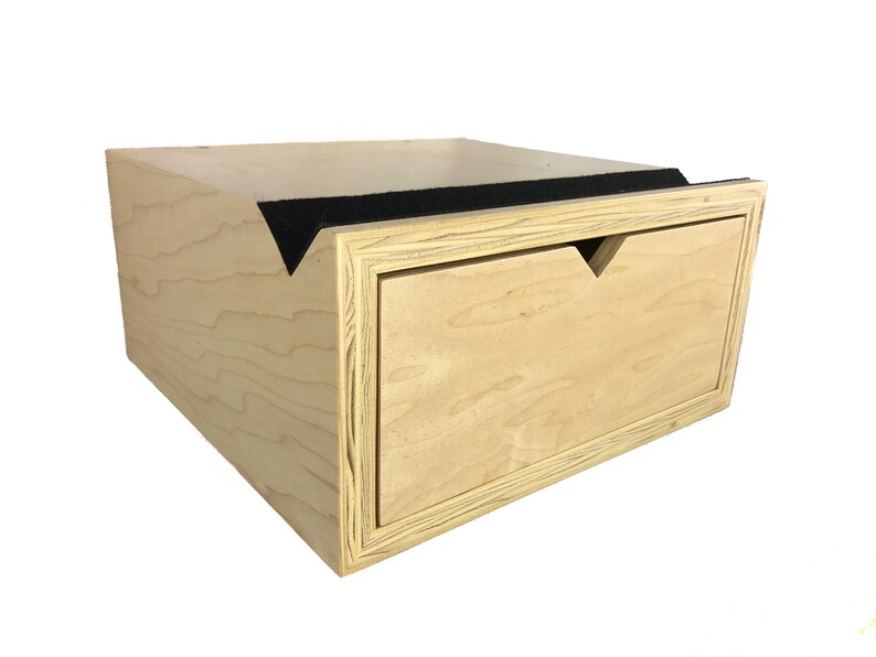 The D-town Bike Shelf™ W/ Drawer // Bike Rack // Bike Wall | Etsy