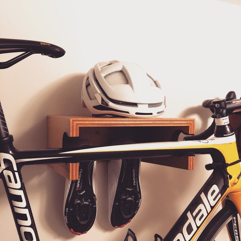 Custom Handcrafted Brook Bike Shelf™ Bike Wall Mount Rack - Etsy