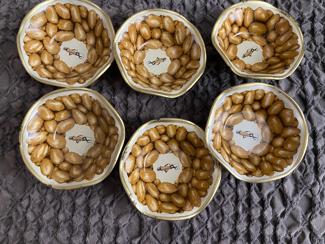 Set of 6 Small Mr. Peanut Nut Cups - Etsy