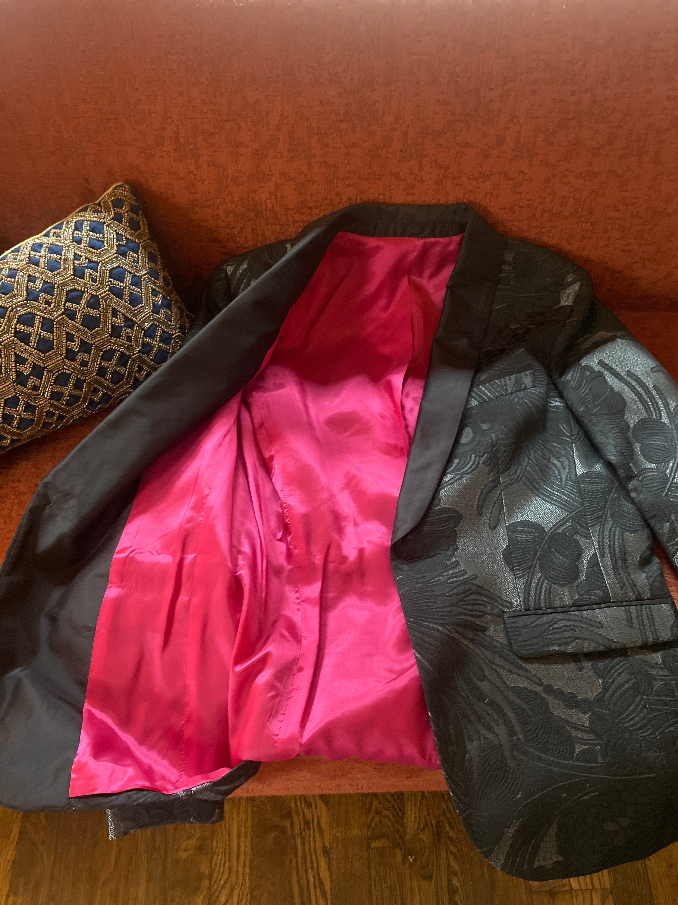 Mens Mr. Turk Floral Tuxedo Jacket - Etsy