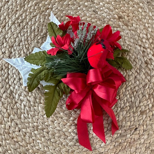 Christmas Corsage - Etsy