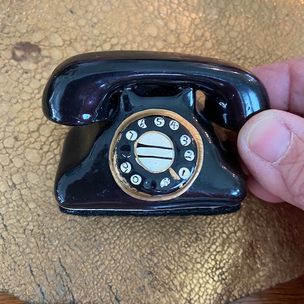 Vintage Miniature Phone - Etsy