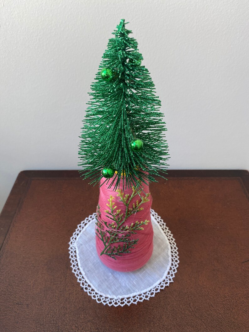Vintage Textile Mill Thread Spool Christmas Tree - Etsy