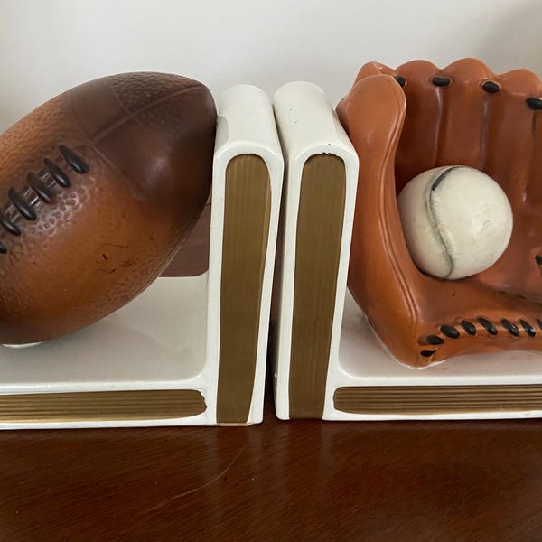 Baseball Bookends - Etsy