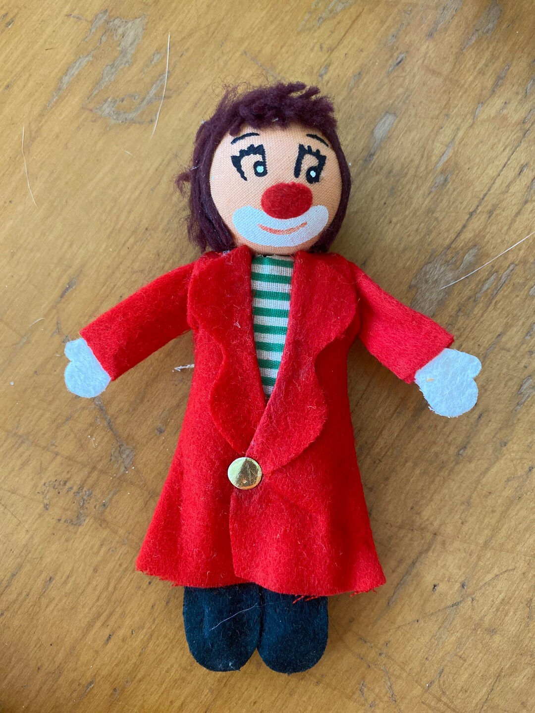 Vintage Dakin Dream Dolls Clown Ornament - Etsy