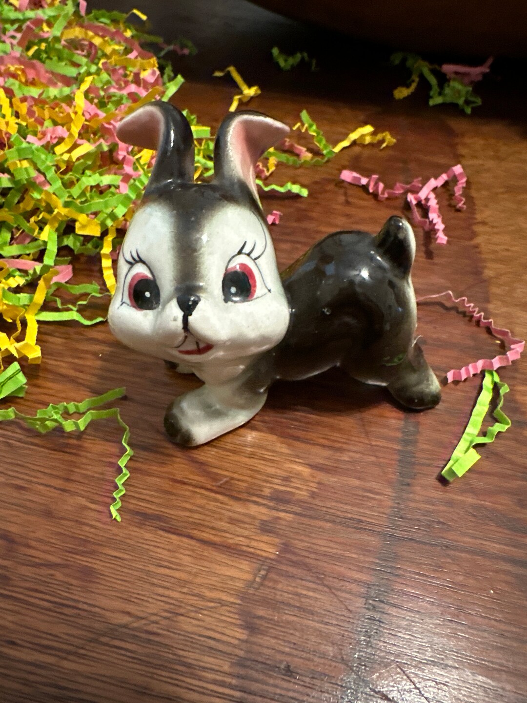 Vintage Ceramic Easter Bunny - Etsy
