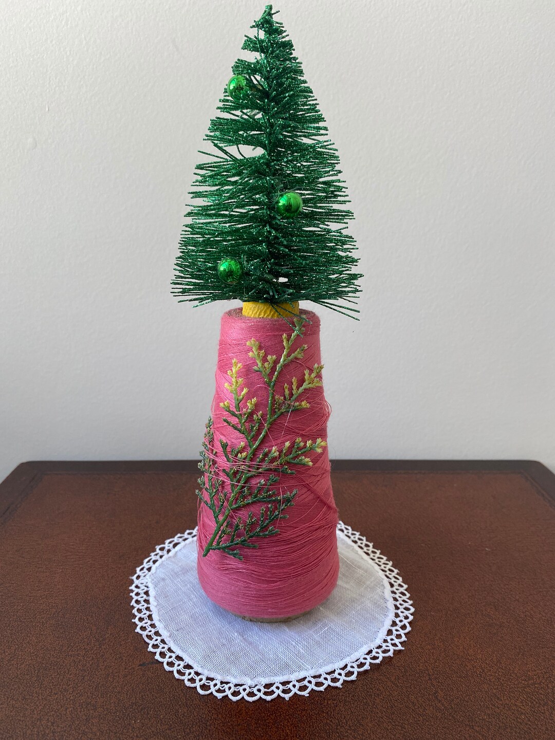 Vintage Textile Mill Thread Spool Christmas Tree - Etsy