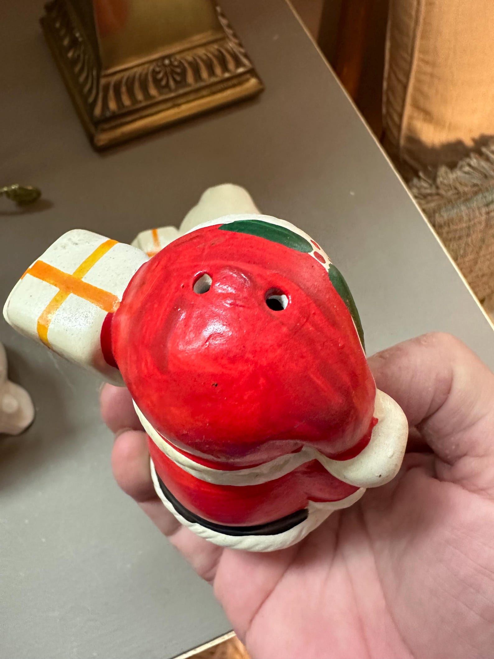 Ceramic Mr and Mrs Clause Salt & Pepper Shakers - Etsy