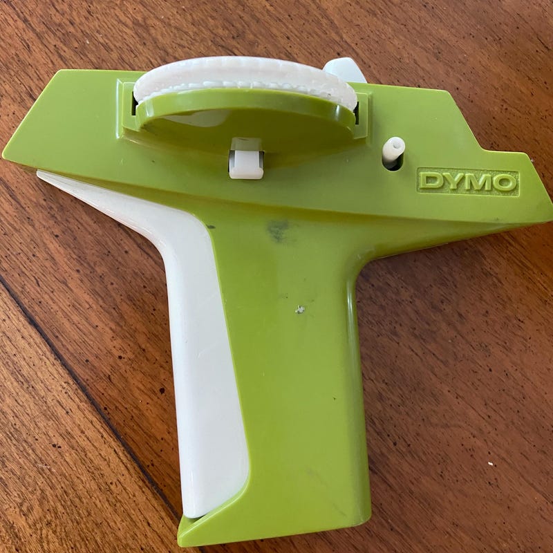 Vintage Dymo Labeler - Etsy