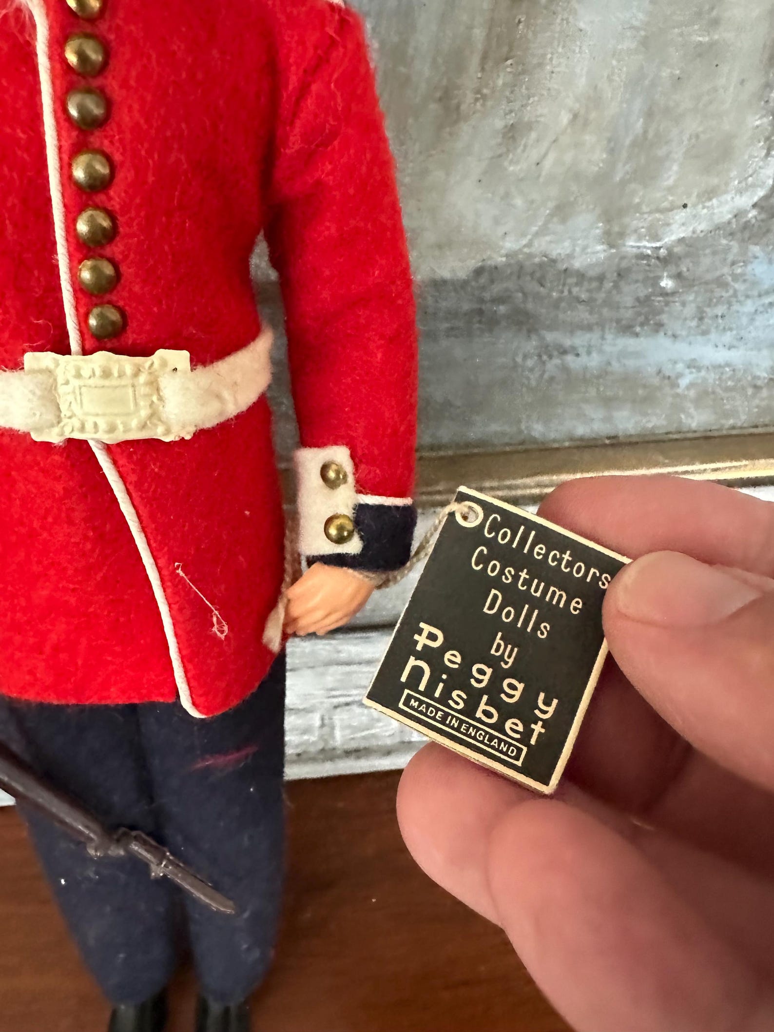 Vintage English Gaurdsman Costume Doll by Peggy Nesbit - Etsy